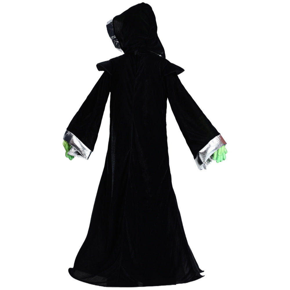 2023 Child Alien Costume Robe Boys Girls Halloween Carnival Party Cost ...