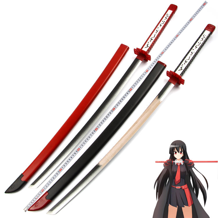 Anime Akame ga Kill! Akame Cosplay Weapon Wooden Sword One-Cut Killer ...