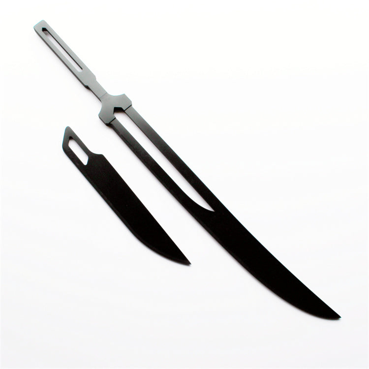 Anime Ichigo Kurosaki Cosplay Weapon Sword Dual Zangetsu Shikai Sword ...