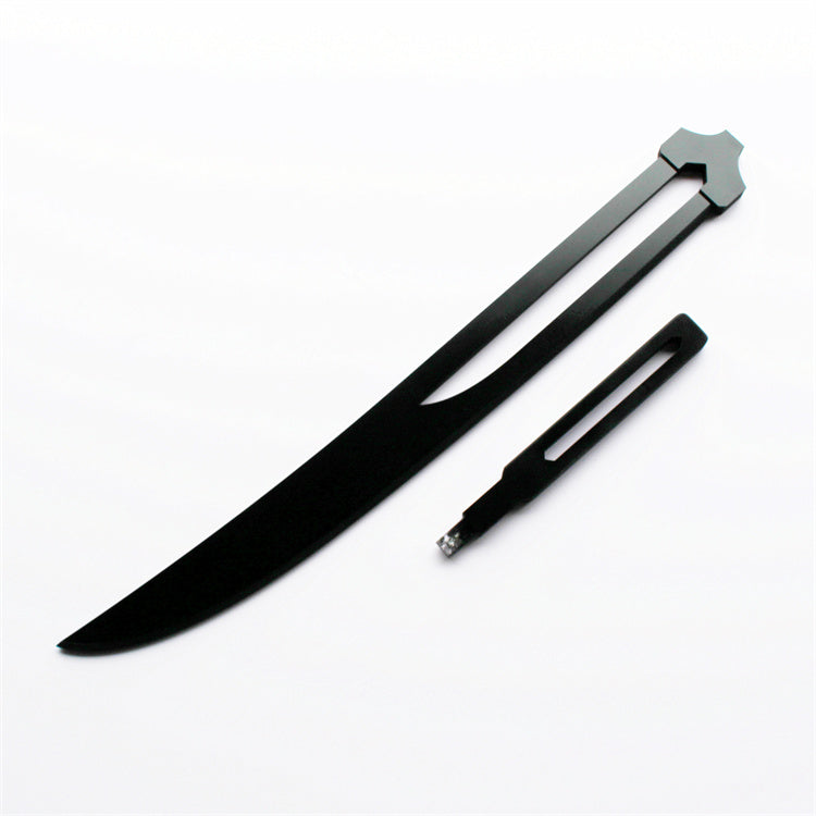 Anime Ichigo Kurosaki Cosplay Weapon Sword Dual Zangetsu Shikai Sword ...