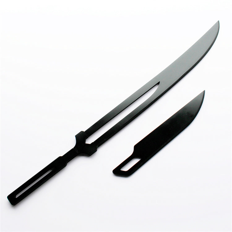 Anime Ichigo Kurosaki Cosplay Weapon Sword Dual Zangetsu Shikai Sword ...