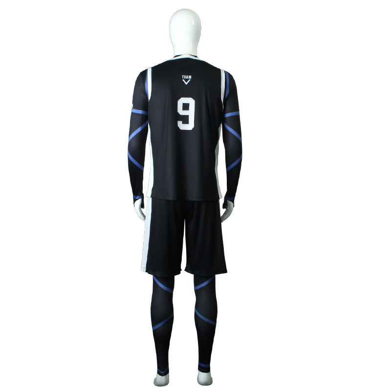 Anime Blue Lock Reo Mikage Team V Uniform Cosplay Costume NO.9 Jersey ...