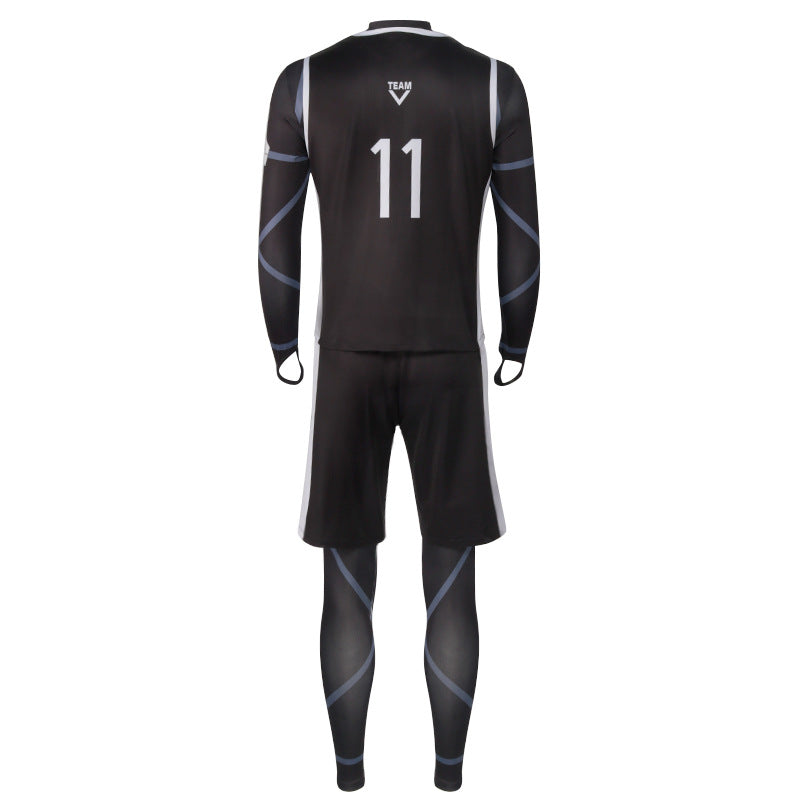 Anime Blue Lock Seishiro Nagi Team V Uniform Cosplay Costume NO.11 Jer ...