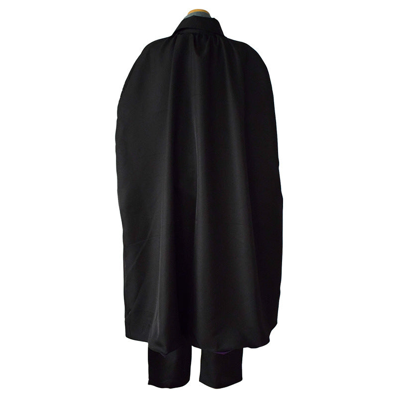 Sasuke Costume Outfit Set With Cloak Halloween Cosplay Costume ...