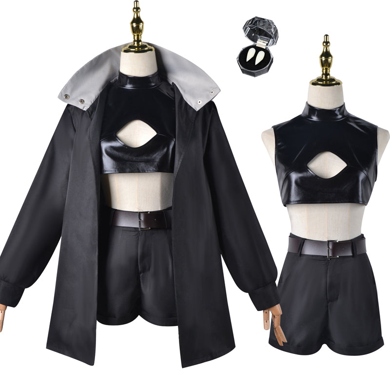 Anime Call of the Night Nazuna Nanakusa Full Set Costume+Wigs+Shoes Ha ...