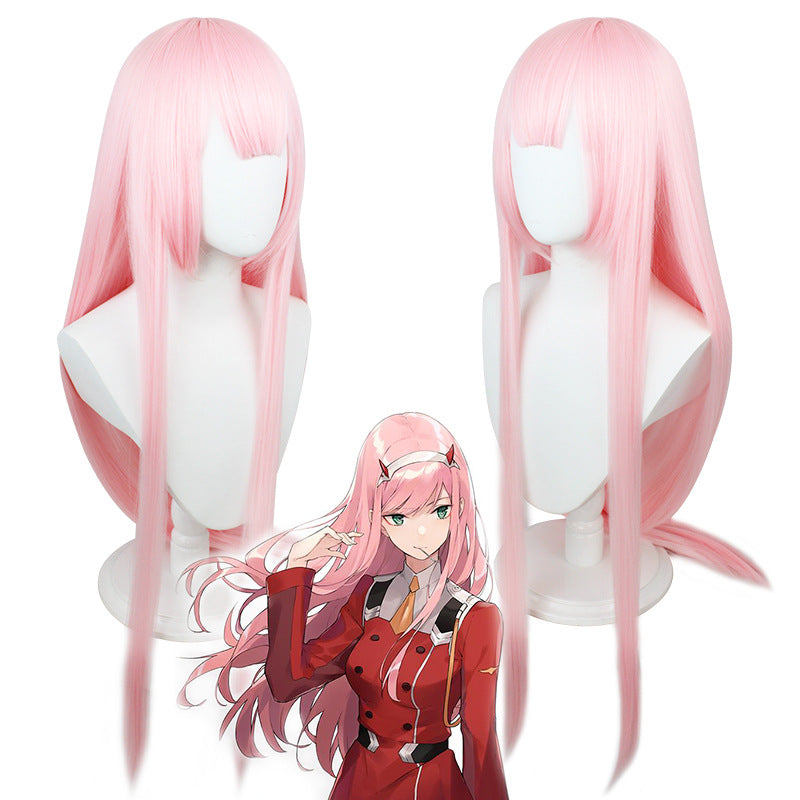 Anime Darling in the Franxx Zero Two 002 Full Set Cosplay Red Uniform+ ...