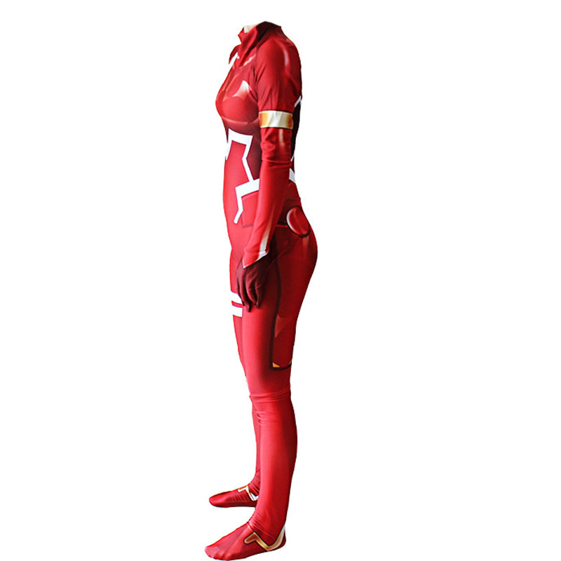 Anime Darling in the Franxx Zero Two 002 Red Jumpsuit Costume Hallowee ...