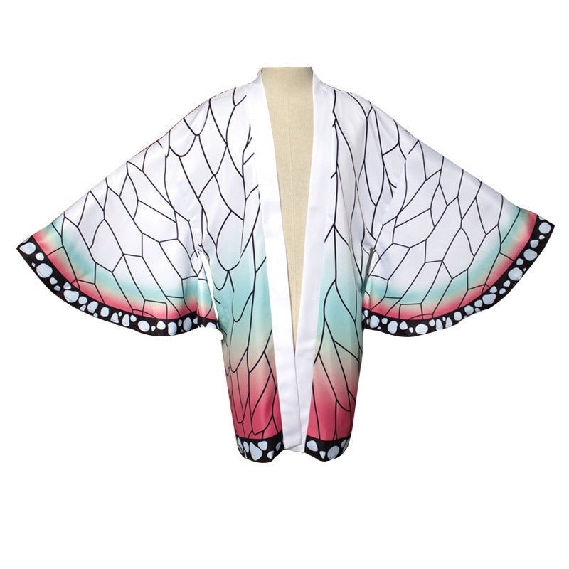 Anime Shinobu Kocho Cosplay Kimono Cloak – ProCosplayShop