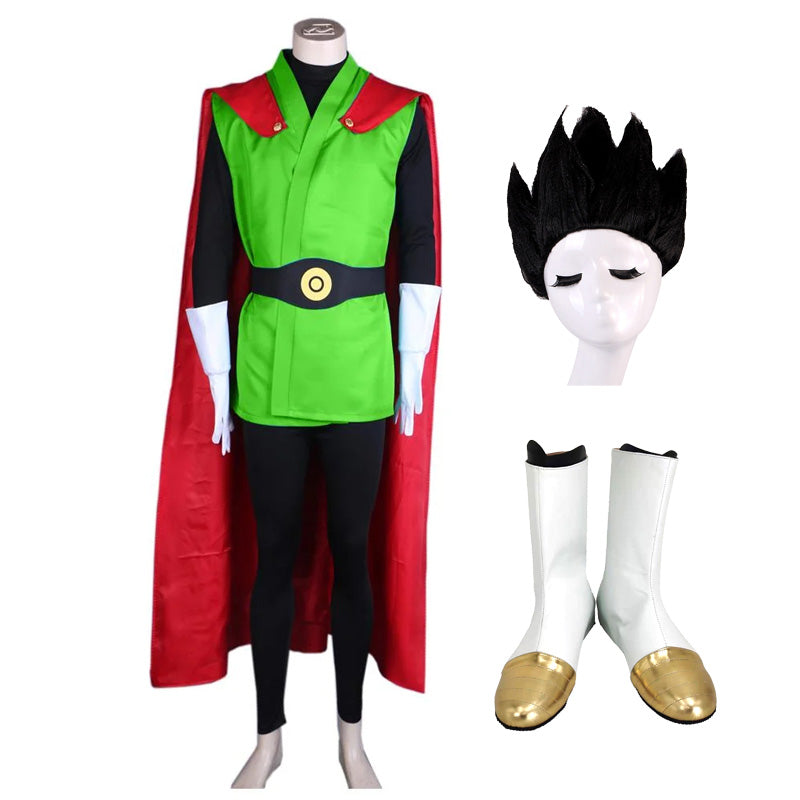 Gohan Great Saiyaman Costume With Wigs and Boots Full Set Halloween Co ...