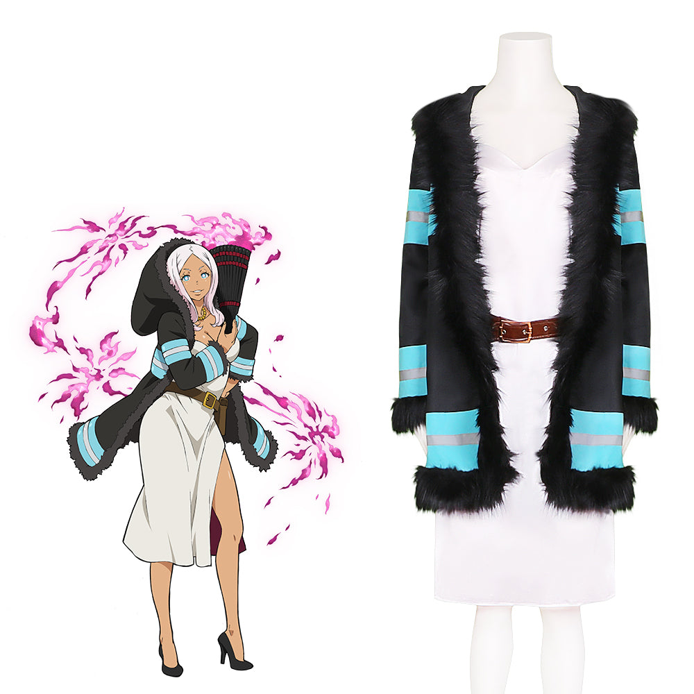Anime Fire Force Enen No Shouboutai Princess Hibana Cosplay Costume Ha ...