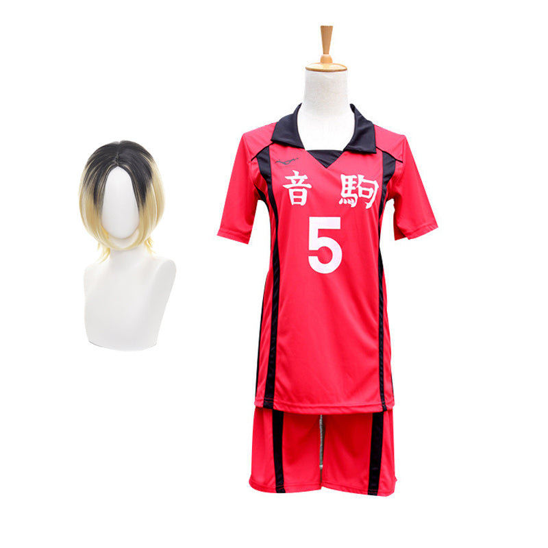 Anime Haikyu!! Nekoma Kenma Kozume Cosplay Costume Sports Suit Hallowe ...