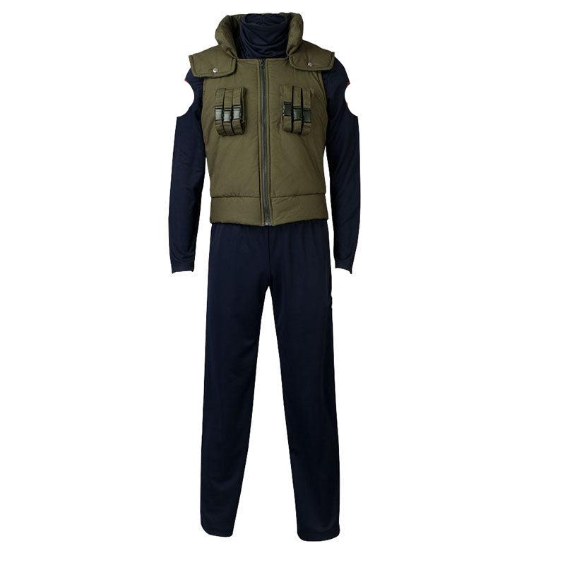 Kids Version Anime Hatake Kakashi Full Set Costume+Wigs+Shoes Hallowee ...