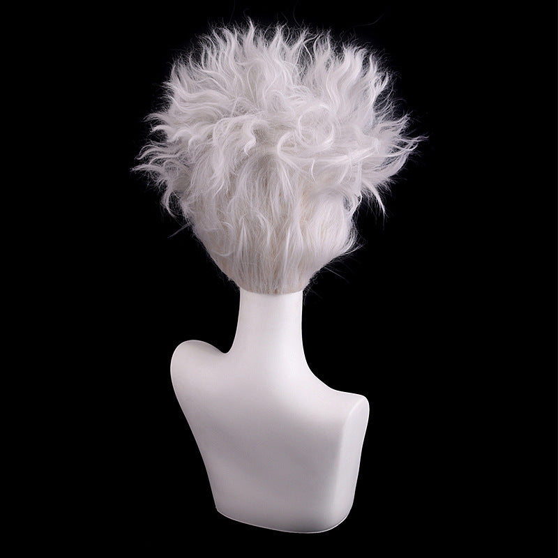 Anime One Piece Monkey D. Luffy Gear 5 Costume Wigs White Wigs ...