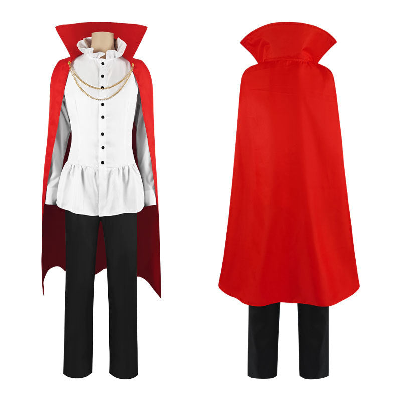 Anime One Piece Prince Sanji Vinsmoke With Royal Cape Outfit Cosplay C ...
