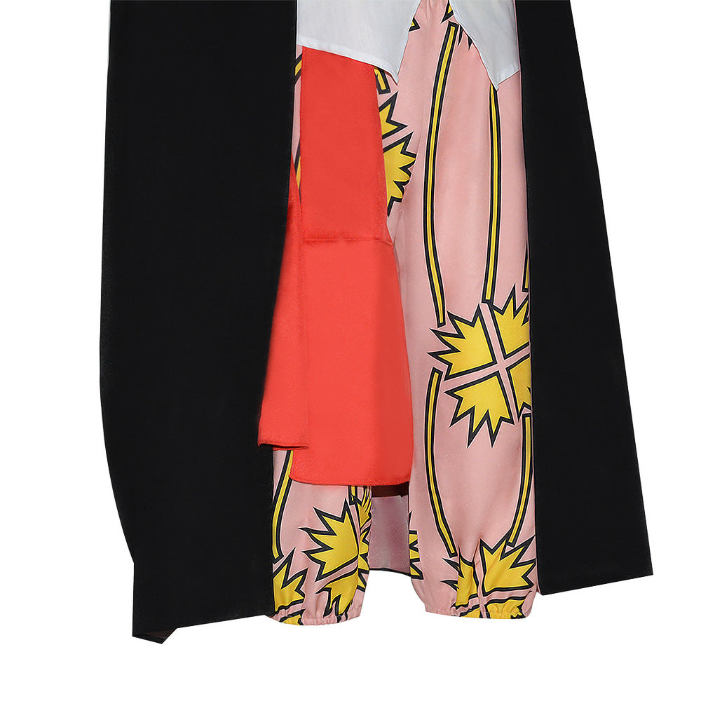 Anime One Piece Red Hair Shanks Cosplay Costume With Cloak Halloween C ...