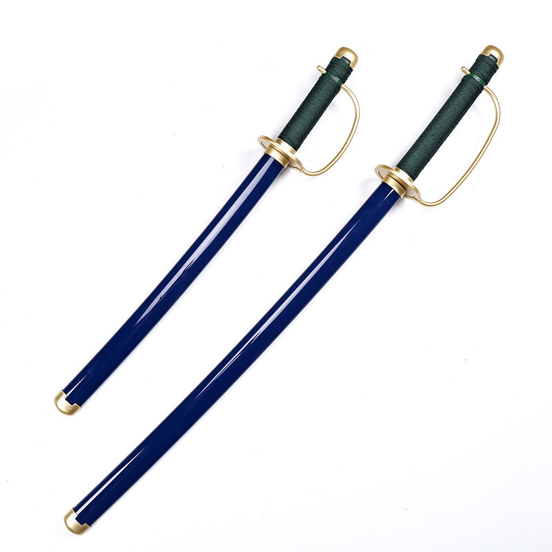 Anime One Piece Red Hair Shanks Cosplay Weapon Sword Props Gryphon Woo ...