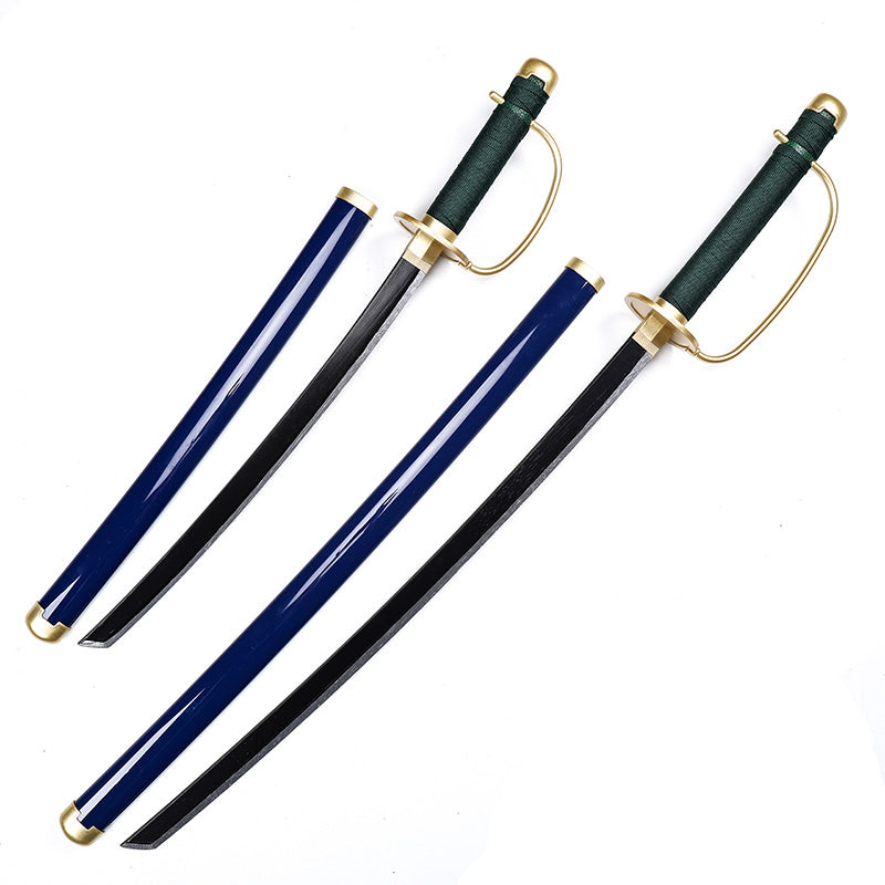 Anime One Piece Red Hair Shanks Cosplay Weapon Sword Props Gryphon Woo ...