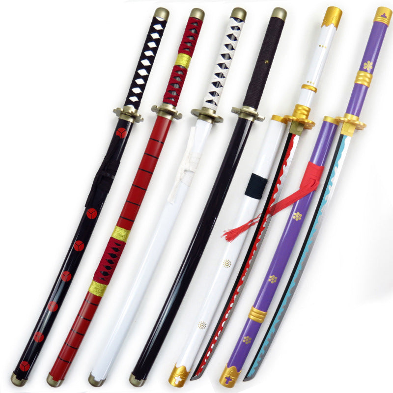 Anime One Piece Roronoa Zoro Costume Weapon Sword Halloween Cosplay Pr ...