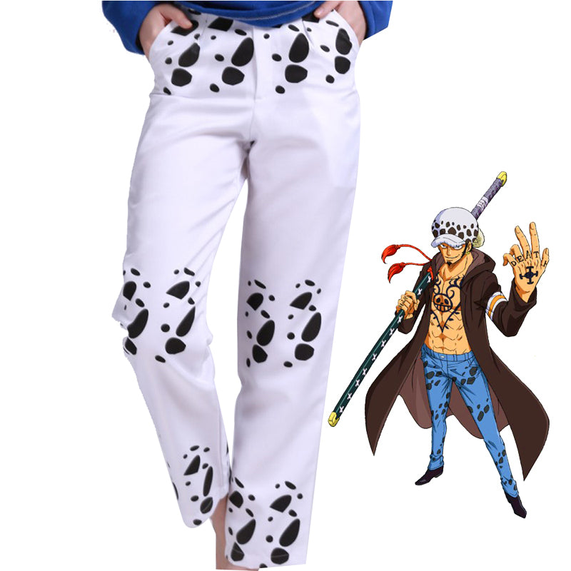 Anime One Piece Trafalgar Law Costume Pants Outfit – ProCosplayShop