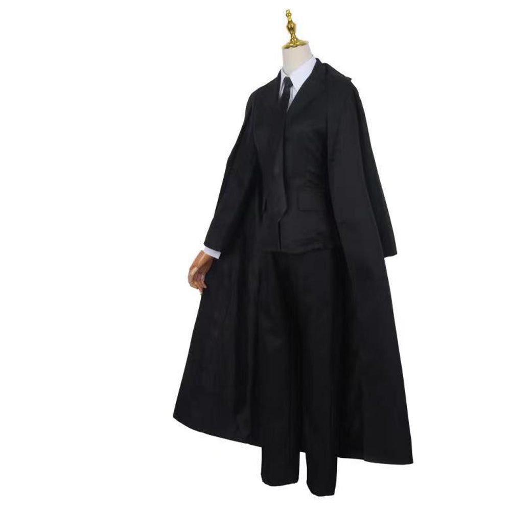 Anime Osamu Dazai Dark Era Costume Black Suit Outfit Halloween Cosplay ...