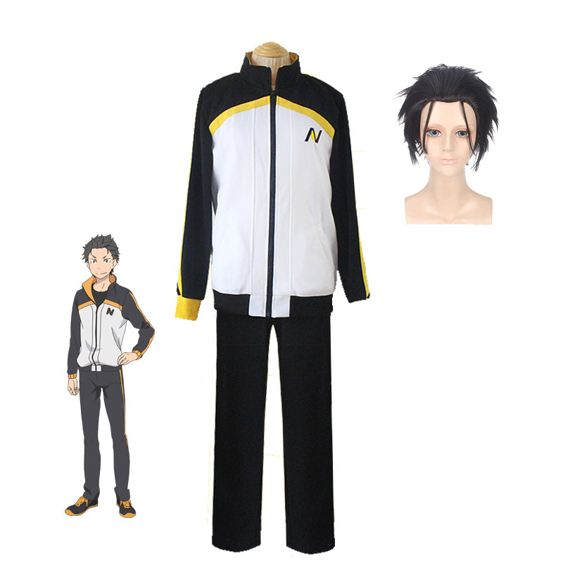 Anime Re:Zero − Starting Life in Another World Natsuki Subaru Cosplay ...