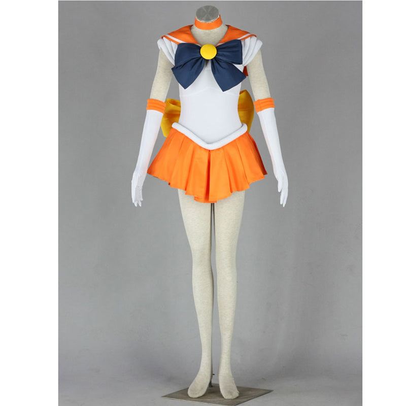 Anime Sailor Moon Minako Aino Sailor Venus Full Set Cosplay Costume Wi ...