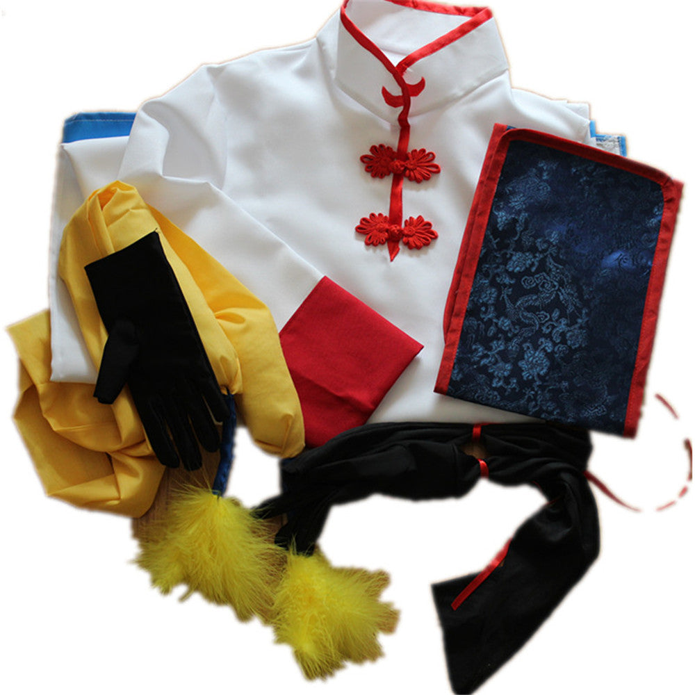 Anime Silver Soul Gintama Kagura Be Forever Yorozuya Costume Cheongsam ...