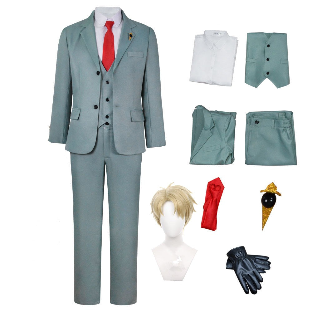 Loid Cosplay Forger Costume Twilight Cosplay Costume Suit Full Set Wit ...