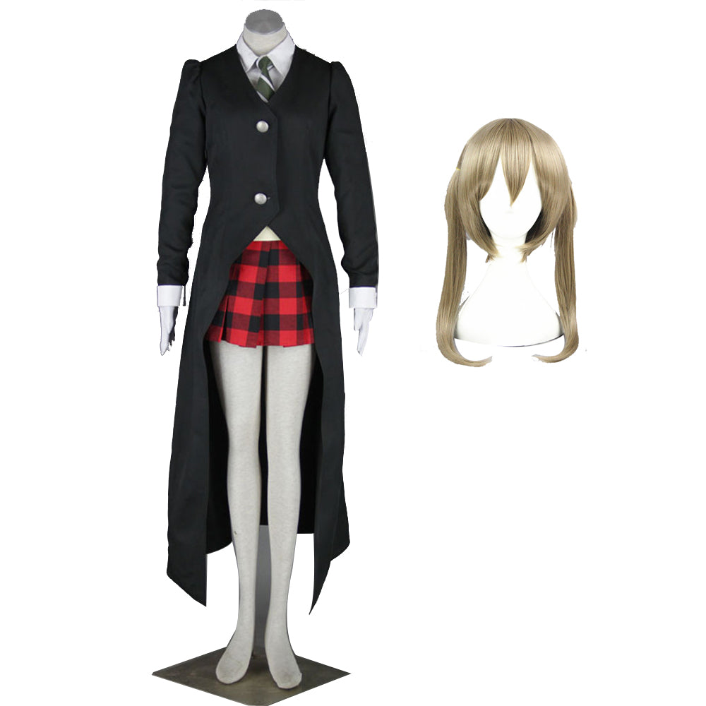 Anime Soul Maka Albarn Cosplay Costume Full Set With Cloak For Kids an ...