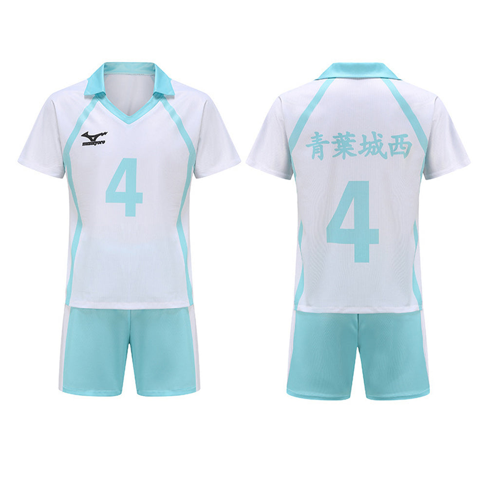 Aoba Johsai's Volleyball Uniform Costume Seijoh Costume Outfit ...