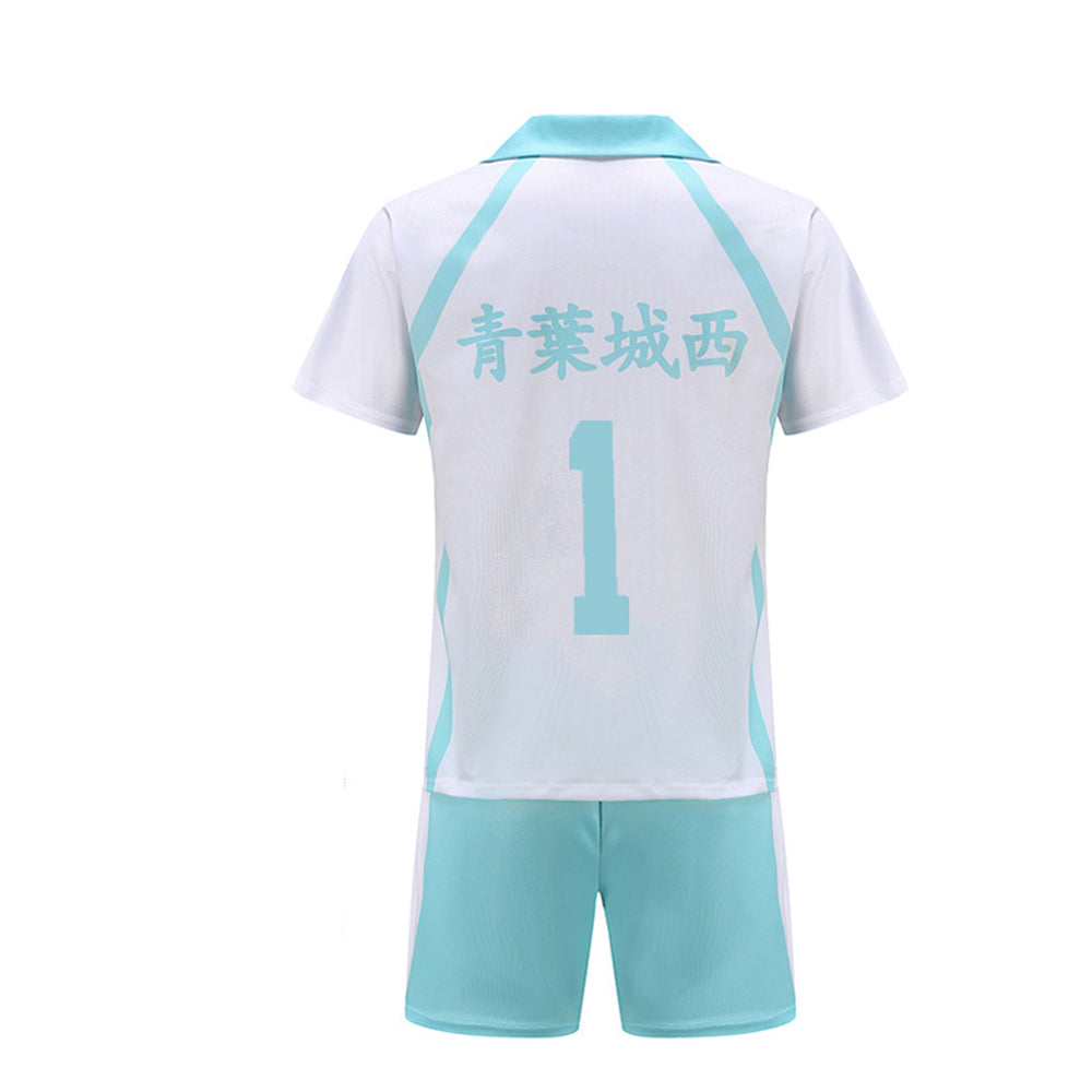 Aoba Johsai's Volleyball Uniform Costume Seijoh Costume Outfit ...