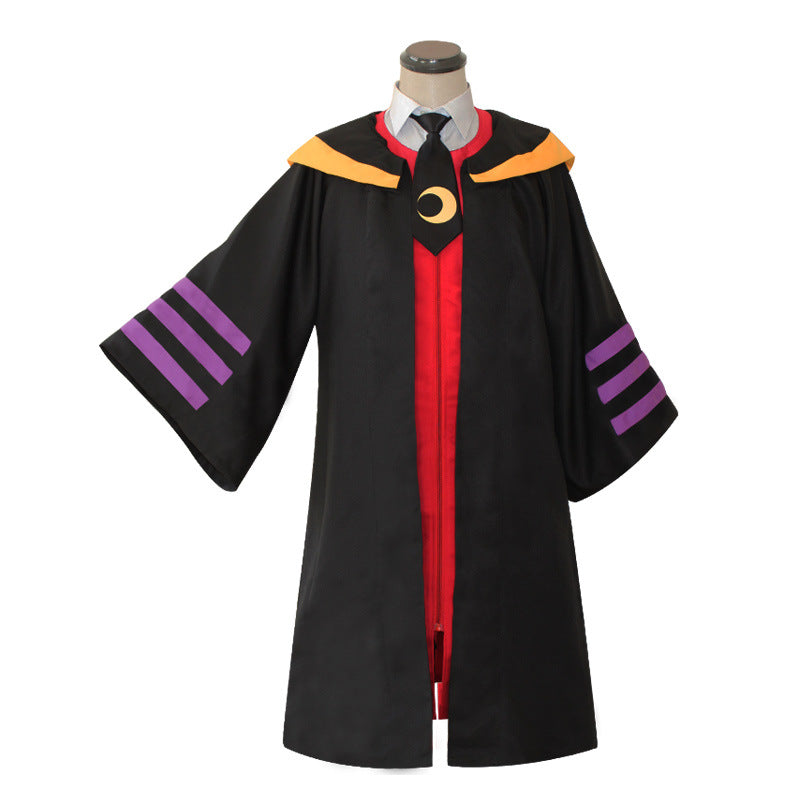 Assassination Classroom Korosensei Cosplay Costume Outfit Cloak Hallow ...