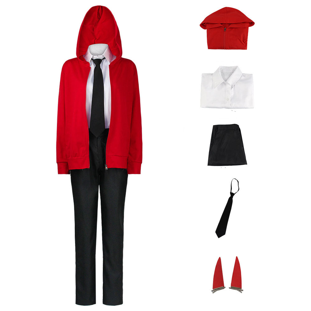 Blood Fiend Power Cosplay Costume Red Version Halloween Cosplay Outfit ...