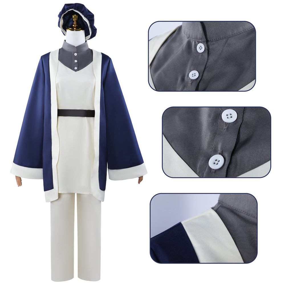 Delicious in Dungeon Falin Touden Cosplay Costume With Hat Halloween C ...