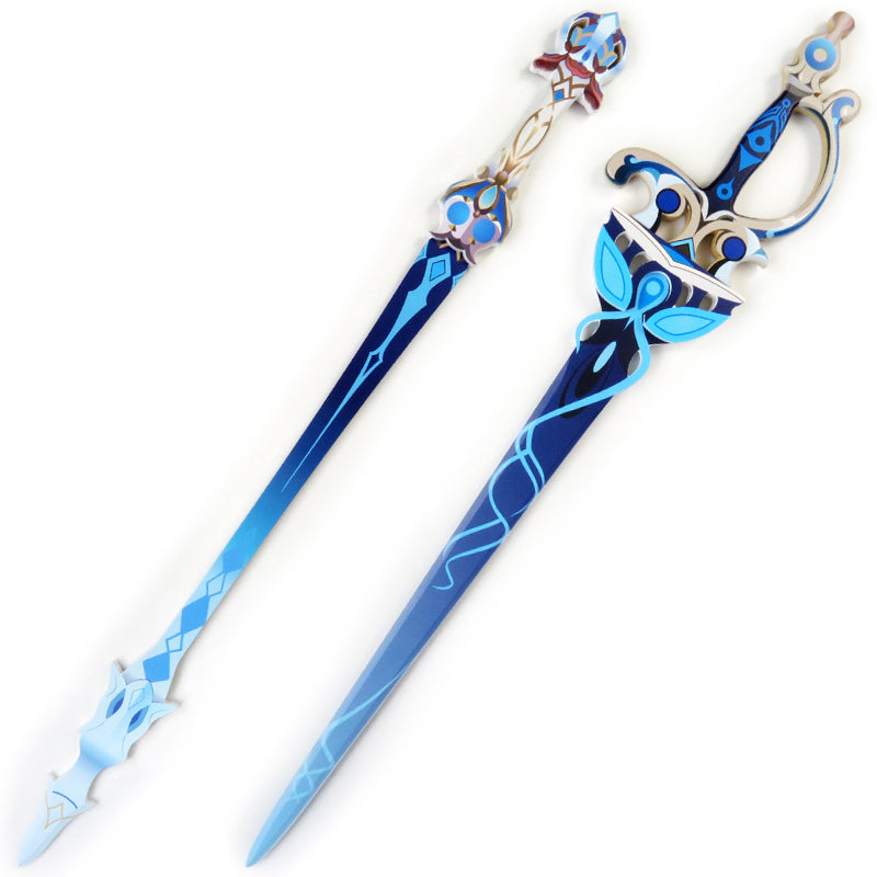 Genshin Impact Furina de Fontaine Cosplay Weapon Sword Props Splendor ...