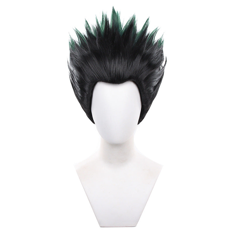 Gon Freecss Cosplay Costume Green Uniform+Wigs+Cosplay Shoes Full Set ...