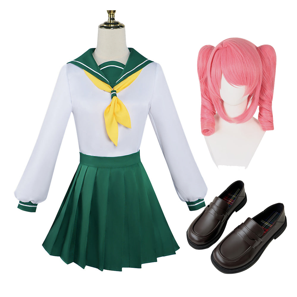 Gushing over Magical Girls Hanabishi Haruka Costume With Wigs and Shoe ...