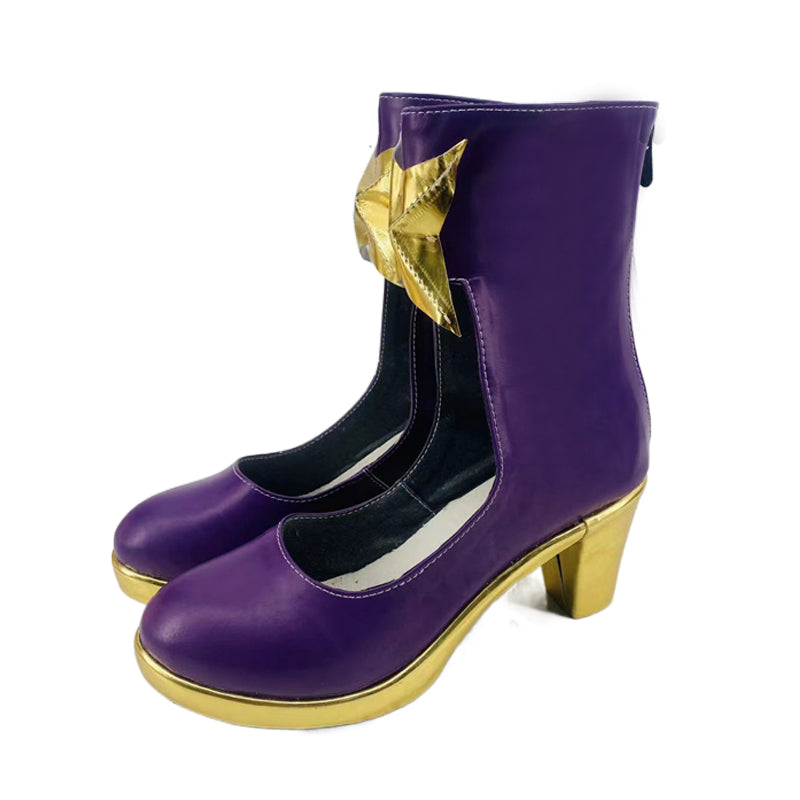 Gushing over Magical Girls Hiiragi Utena Cosplay Shoes Cosplay Purple ...