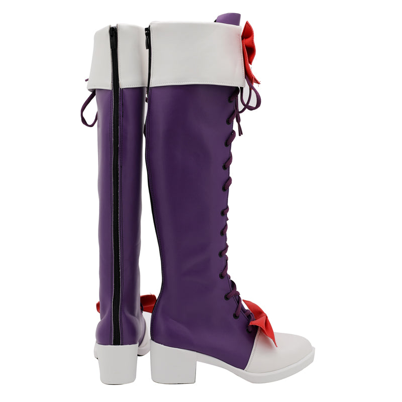 High-Rise Invasion Maid Mask Cosplay Boots Halloween Carnival Costume ...