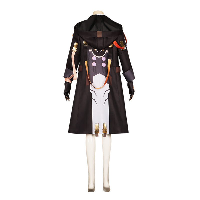 Honkai: Star Rail Trailblazer Stelle Costume Uniform With Cloak Hallow ...