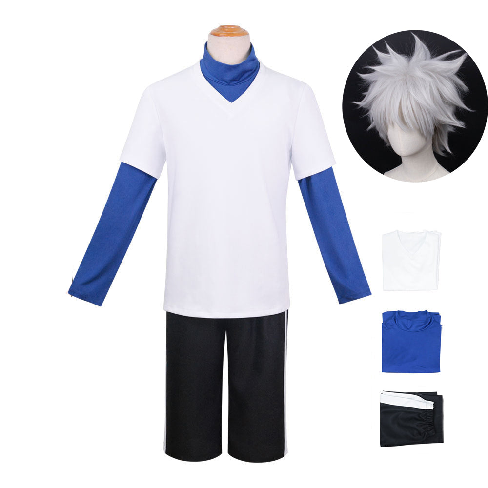 Killua Zoldyck Cosplay Costume Halloween Unisex Cosplay Outfit ...