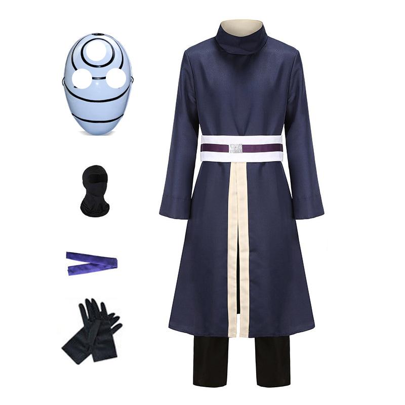 Obito Costume Obito Fourth Shinobi World War Outfit Costume Halloween ...