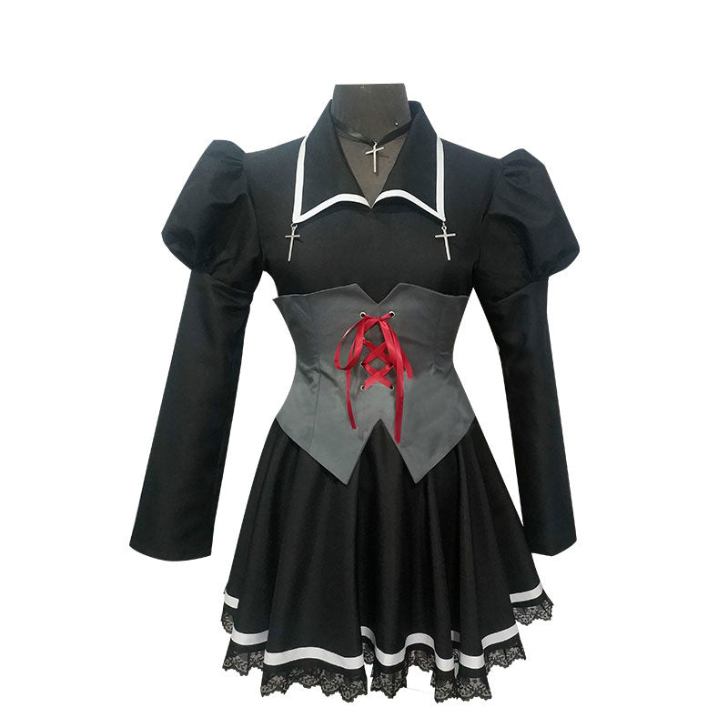 Shugo Chara!Utau Hoshina Cosplay Costume Dress+Wigs+Cosplay Shoes Full ...