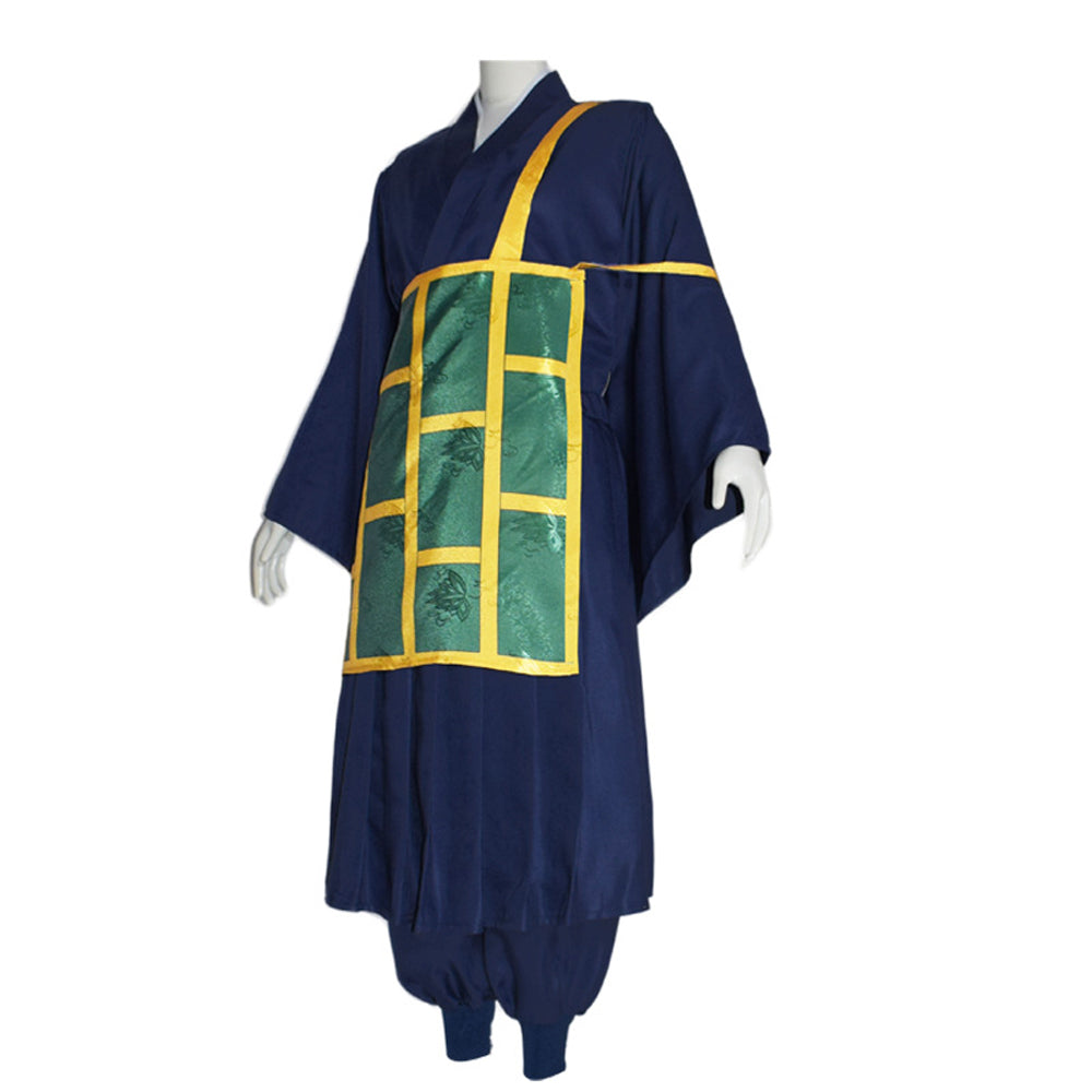 Suguru Geto Buddhist Robes Costume +Wigs Halloween Cosplay Costume Set ...
