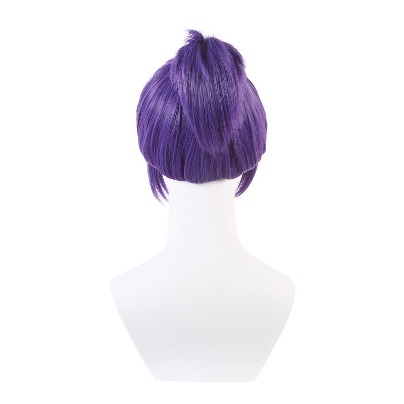 Anime Blue Lock Manshine City Reo Mikage Cosplay Wigs Purple Wigs ...