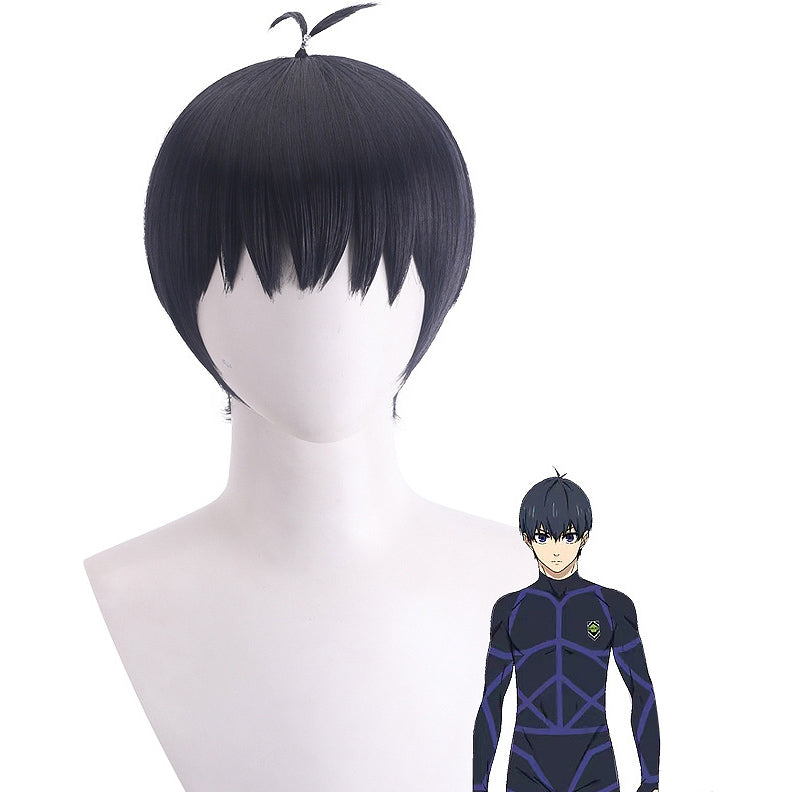 Anime Blue Lock Yoichi Isagi Cosplay Wigs Halloween Costume Accessorie ...