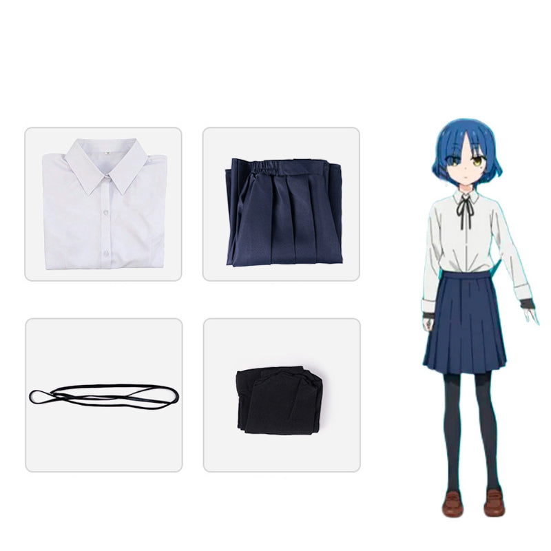 Anime Bocchi the Rock! Ryo Yamada Whole Set Costume and Wigs Shoes Hal ...