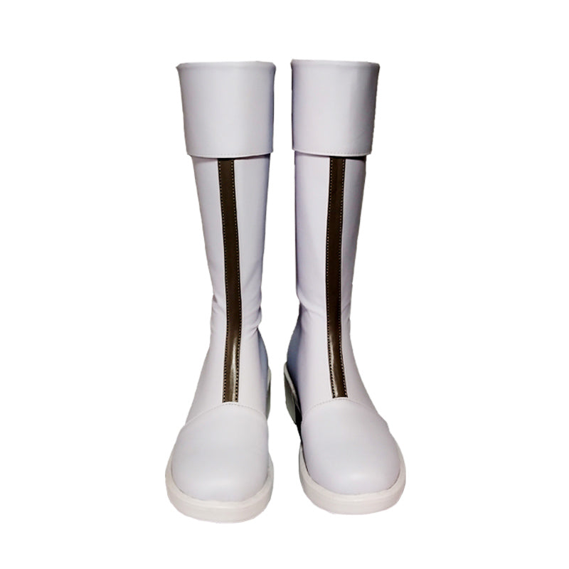 Shoto Todoroki Costume Shoes White PU Leather Boots – ProCosplayShop