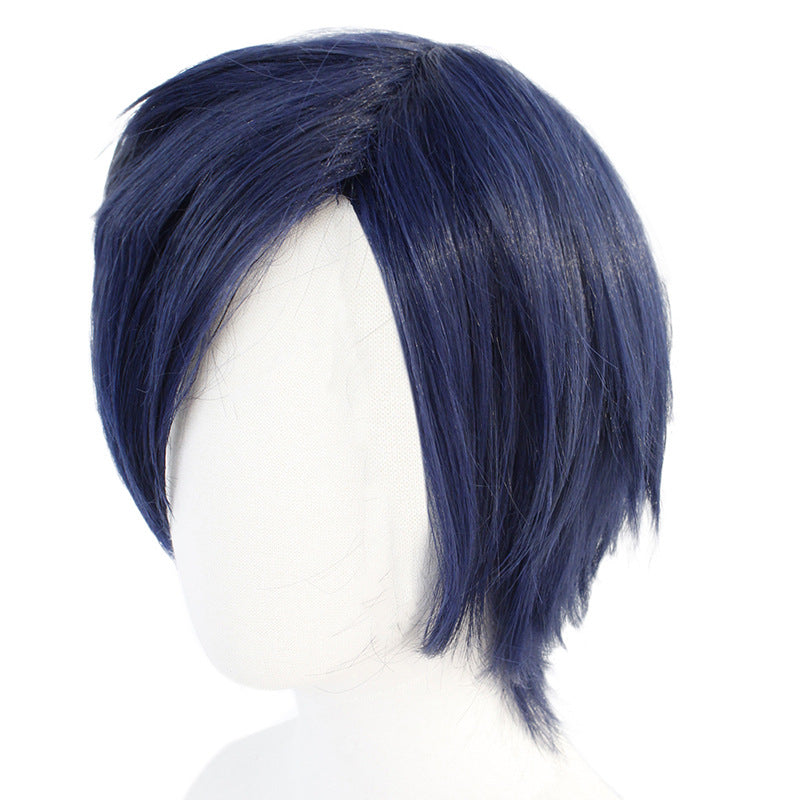 Tenya Ida Navy Blue Cosplay Wigs Short Wigs Accessories – ProCosplayShop