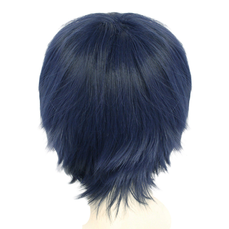 Tenya Ida Navy Blue Cosplay Wigs Short Wigs Accessories – ProCosplayShop